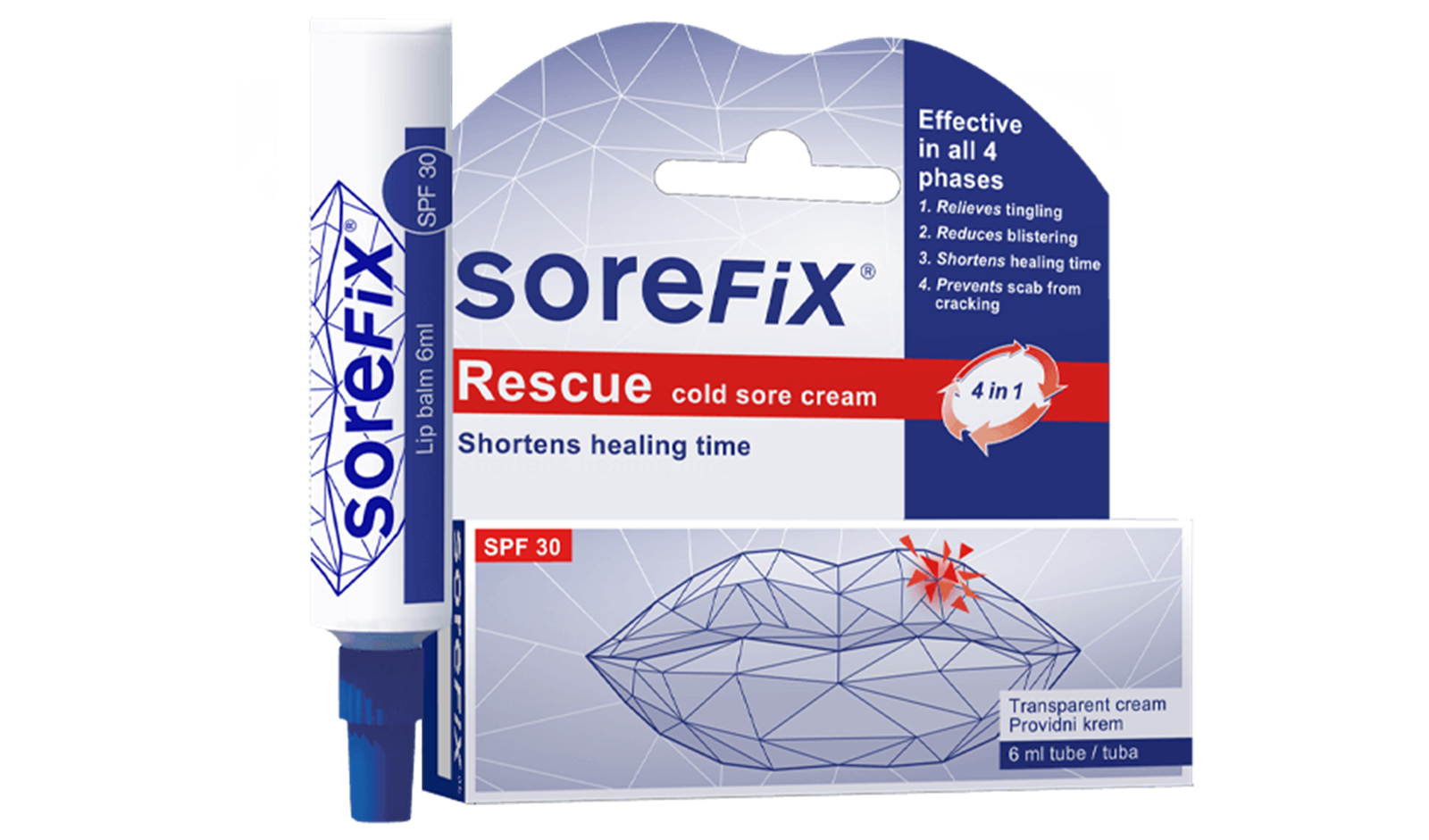 Sorefix крема за херпес на усни - Biram zdravlje